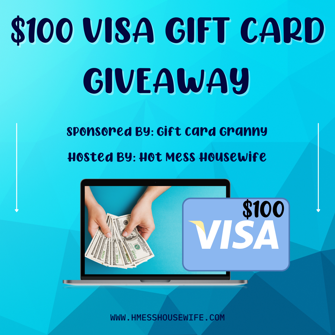 $100 Visa Gift Card Png