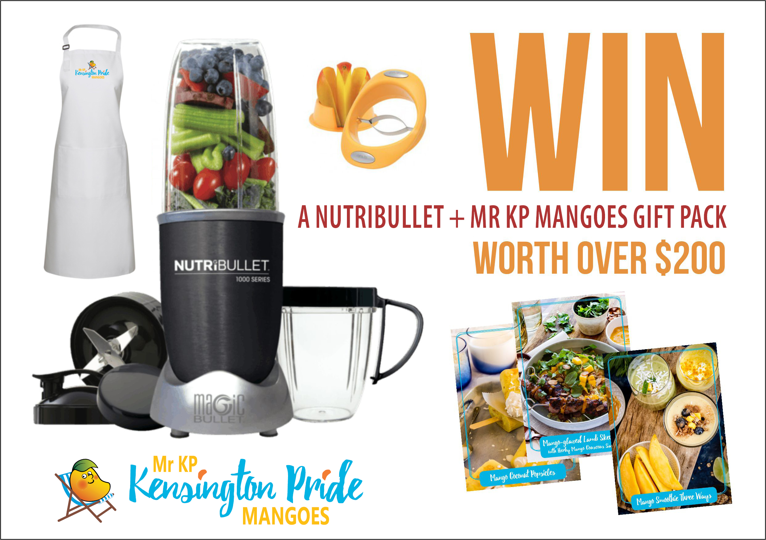 School Mum ~ Win Mr KP Mangoes Nutribullet Smoothie Prize Pack