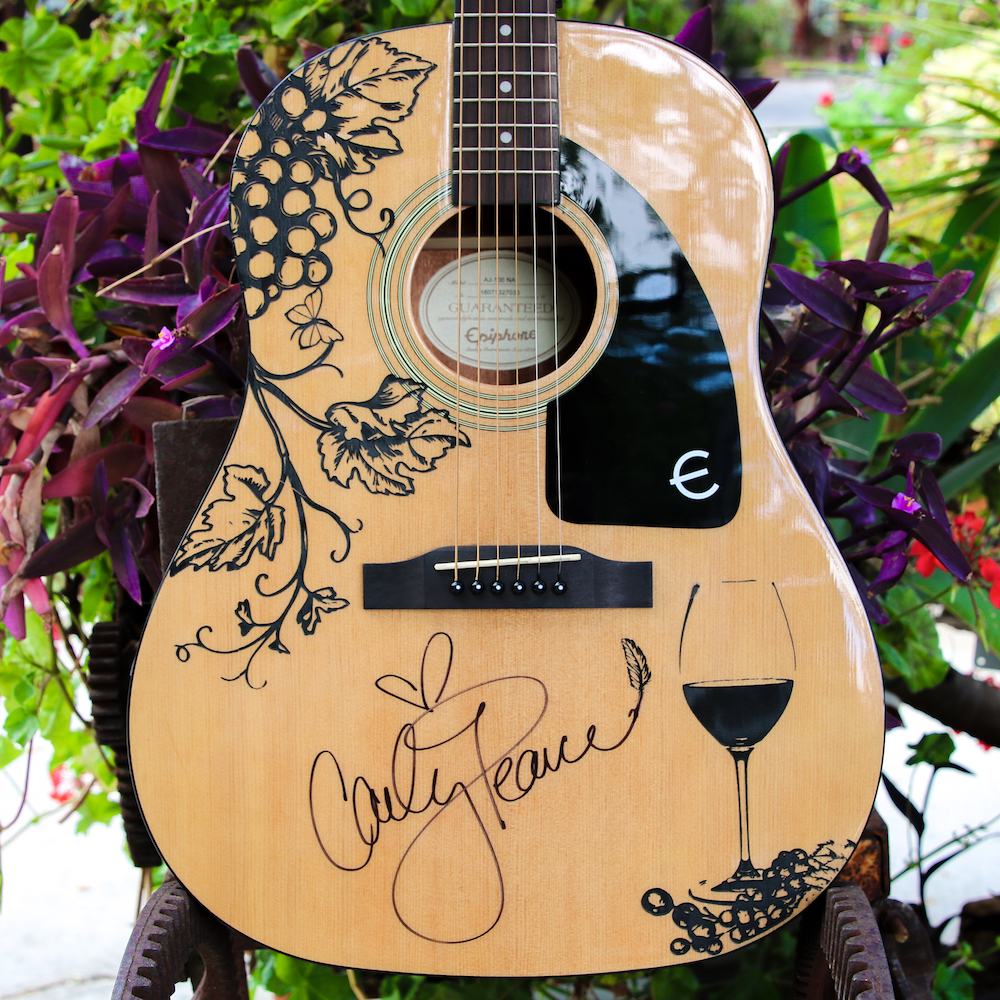 Carly Pearce // ‘Hide The Wine’ Signed Guitar Giveaway | Country Rebel