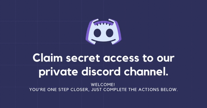 Discord Server Unlock | Gleam.io Templates